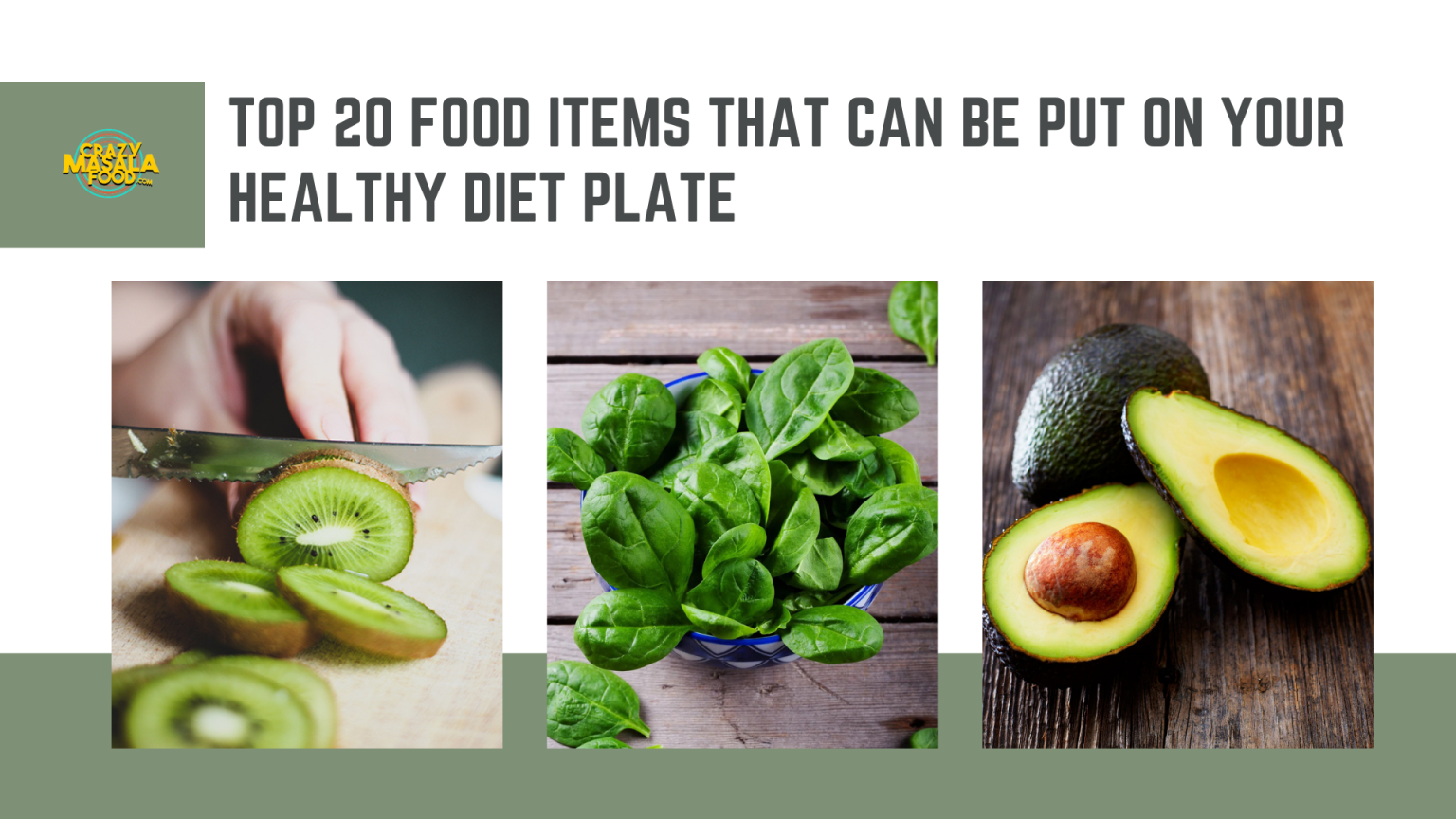 Top 20 Food Items That Can Be Put on Your Healthy Diet Plate - Crazy ...