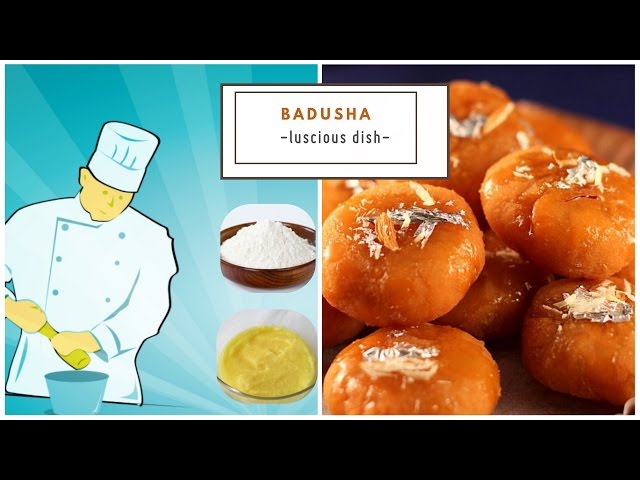 How To Make Badusha Or Badhusha Sweet - One Minute Video - Crazy Masala ...